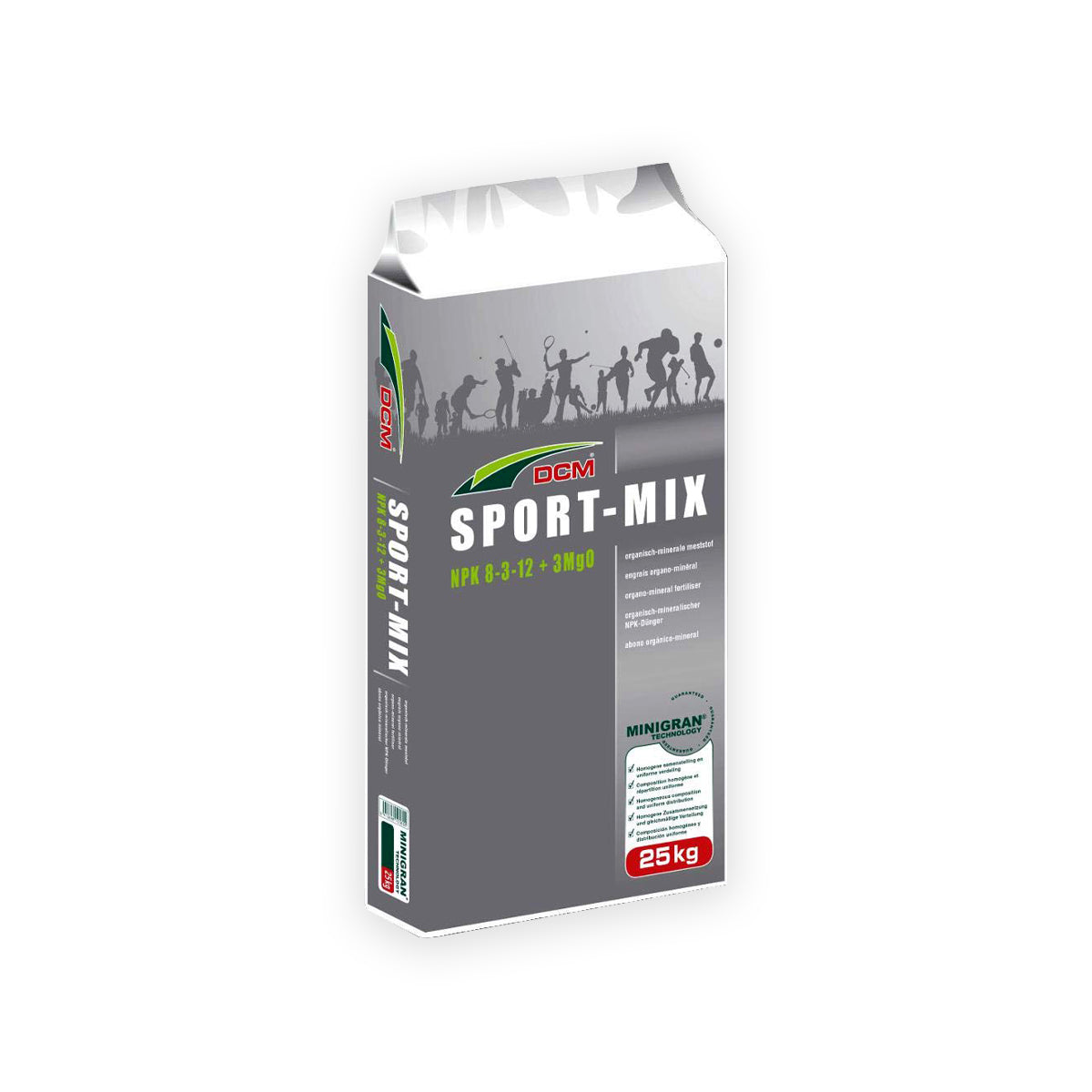 DCM Sport-Mix Mineral Organic Fertiliser 25kg – Thorntrees Amenity Ltd